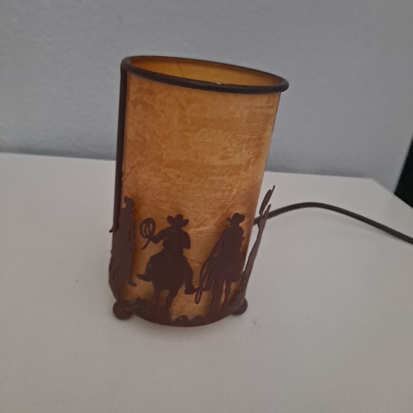 Western Lamp - Etsy