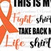 This is My Fight Shirt, Take Back My Life Shirt Prove I'm Alright Shirt ...
