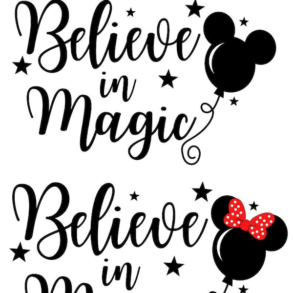 Believe in the Magic of Christmas Svg - Etsy