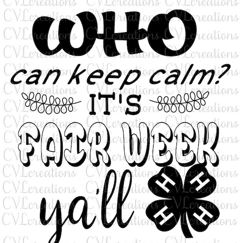 Fair SVG State Fair Fall Svg Eps Dxf Png File - Etsy