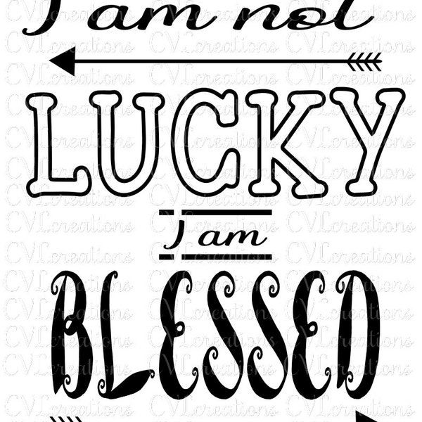 I Am Blessed Signs - Etsy