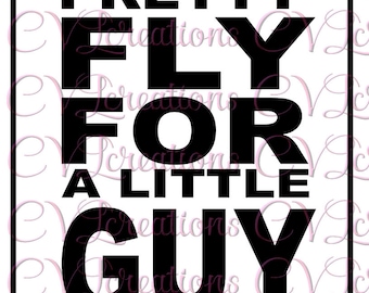 Pretty Fly for A Little Guy Svg Baby Svg Baby Boy Svg Newborn Svg ...