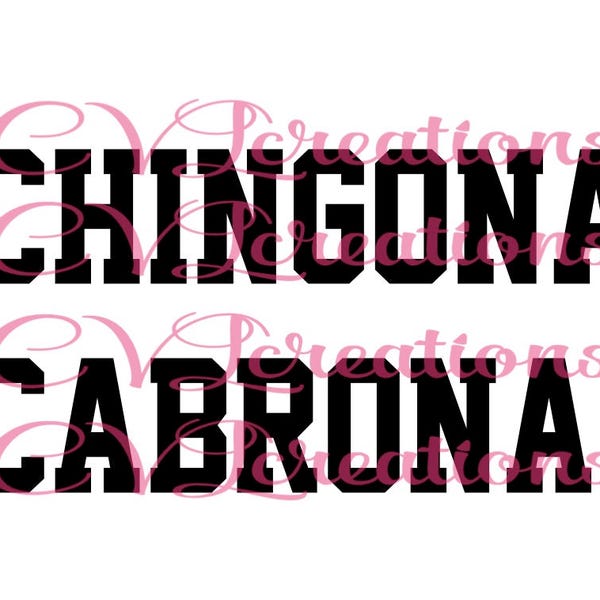 Cabrona Svg - Etsy