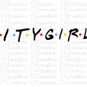 City Girls Words Digital File SVG PNG DXF Pdf Eps - Etsy