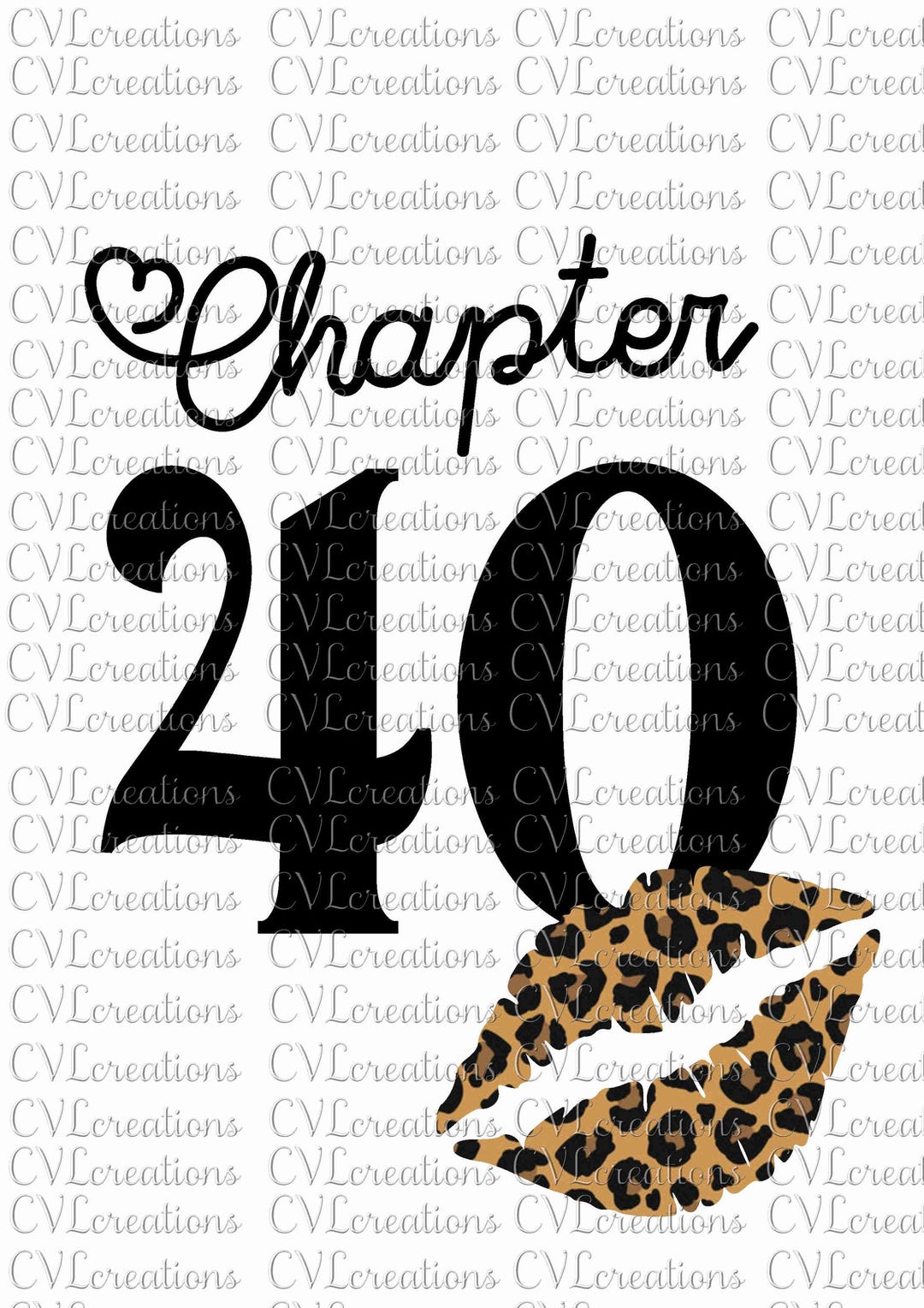 Chapter 40 Lips Digital File SVG PNG DXF - Etsy