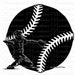 Baseball Catcher Digital File SVG PNG DXF Pdf Eps - Etsy