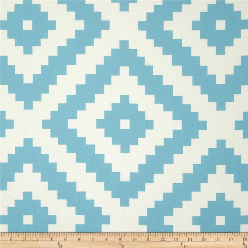 1/2 YD Gray Aztec Fabric Joel Dewberry Flora Diamonte Stone - Etsy