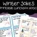 Winter Lunch Box Jokes Printable - Etsy