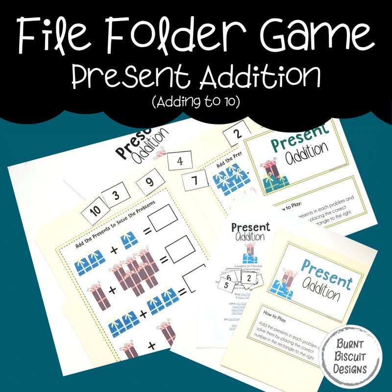 File Folder Games - Etsy