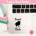 Laptop Decal Sticker Smart Chick Laptop Sticker Chick Laptop Sticker ...