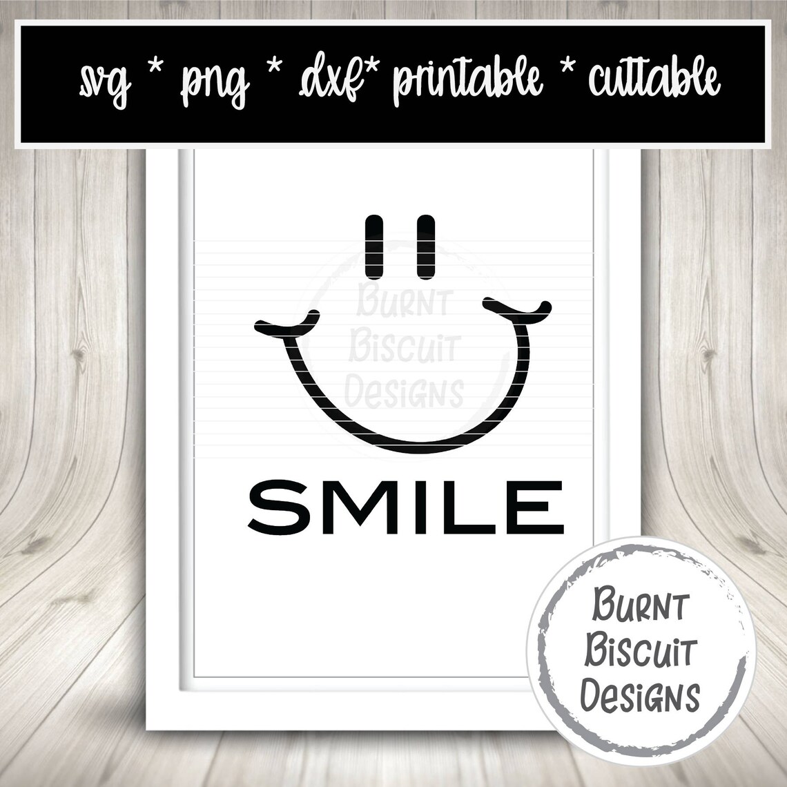 Smile Smiley Face Svg Cuttable Printable Design - Etsy