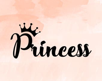 Princess svg | Etsy