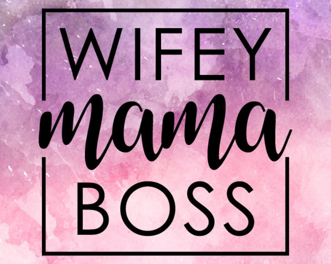 Mama Boss Svg Momboss Svg Boss Mom Svg Wife Mom Boss SVG - Etsy Canada