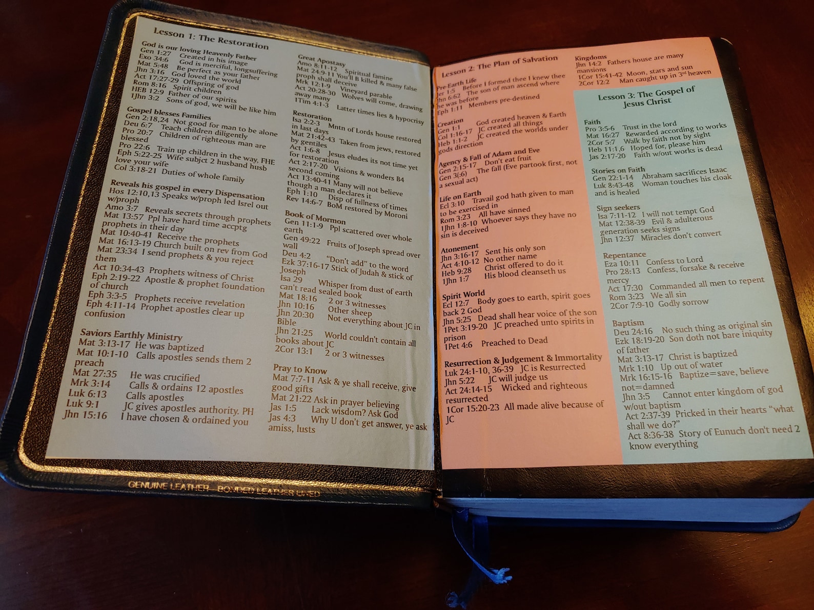 LDS Missionary Scripture Reference List - Printable PDF - Now Includes ...