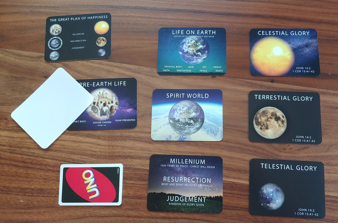 Plan of Salvation Visual Teaching Cards Waterproof - Etsy