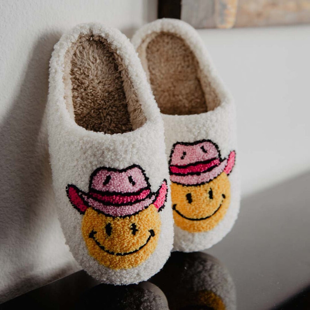 PINK COWGIRL SLIPPERS Western Slippers Barbiecore House Shoes Gifts for ...