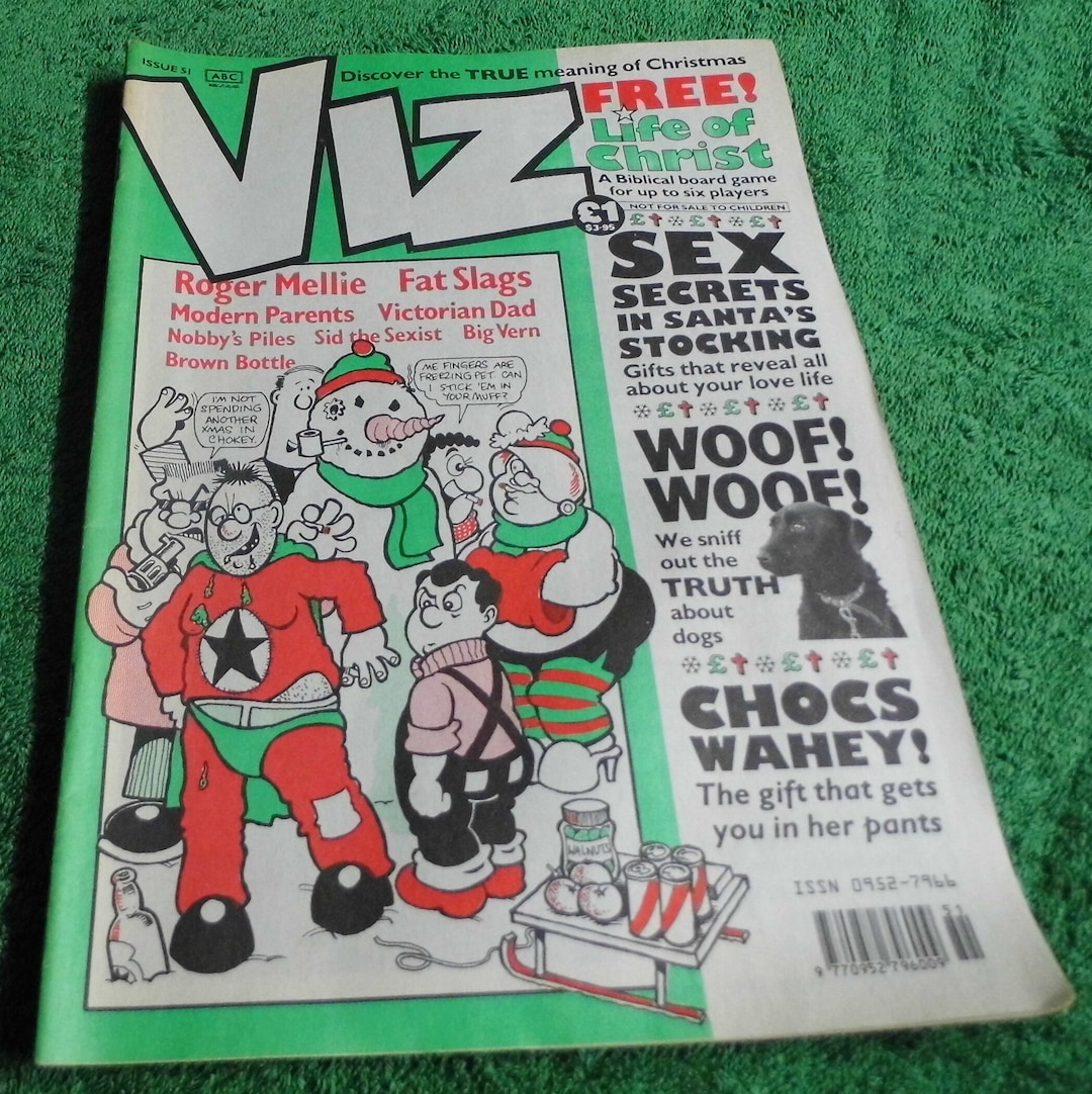 Viz Comic. Magazine Issue 51. Adult Comic Printed in 1992. in - Etsy