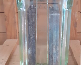 Antique Glass Battery - Etsy UK
