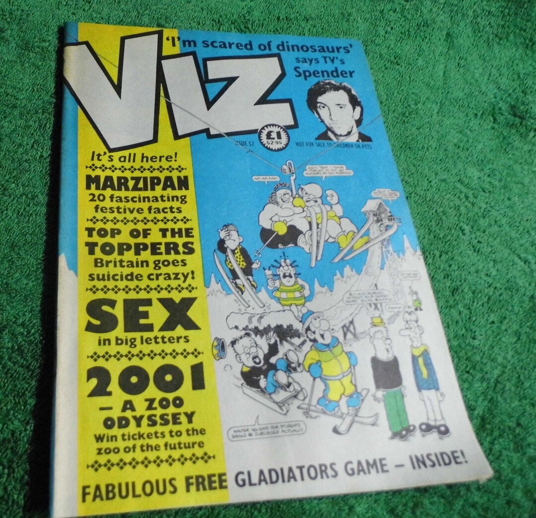 Viz Comic. Magazine Issue 57. Adult Comic Printed in 1992. in - Etsy