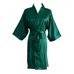 Blank Wedding Robe | Plain Robe | Satin Robe | Non Printed Wedding Robe ...