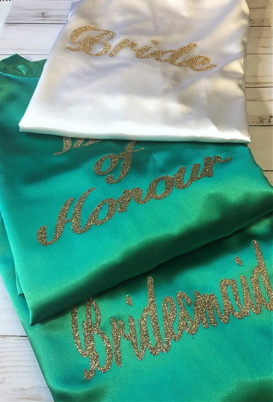 Maid of Honour Robes, Bridesmaid Robe, Matron of Honour Robe, Maid of ...