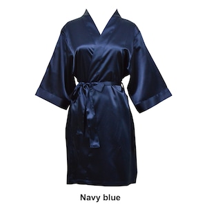 Blank Wedding Robe | Plain Robe | Satin Robe | Non Printed Wedding Robe ...