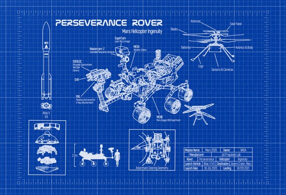 Mars Rover Blueprints