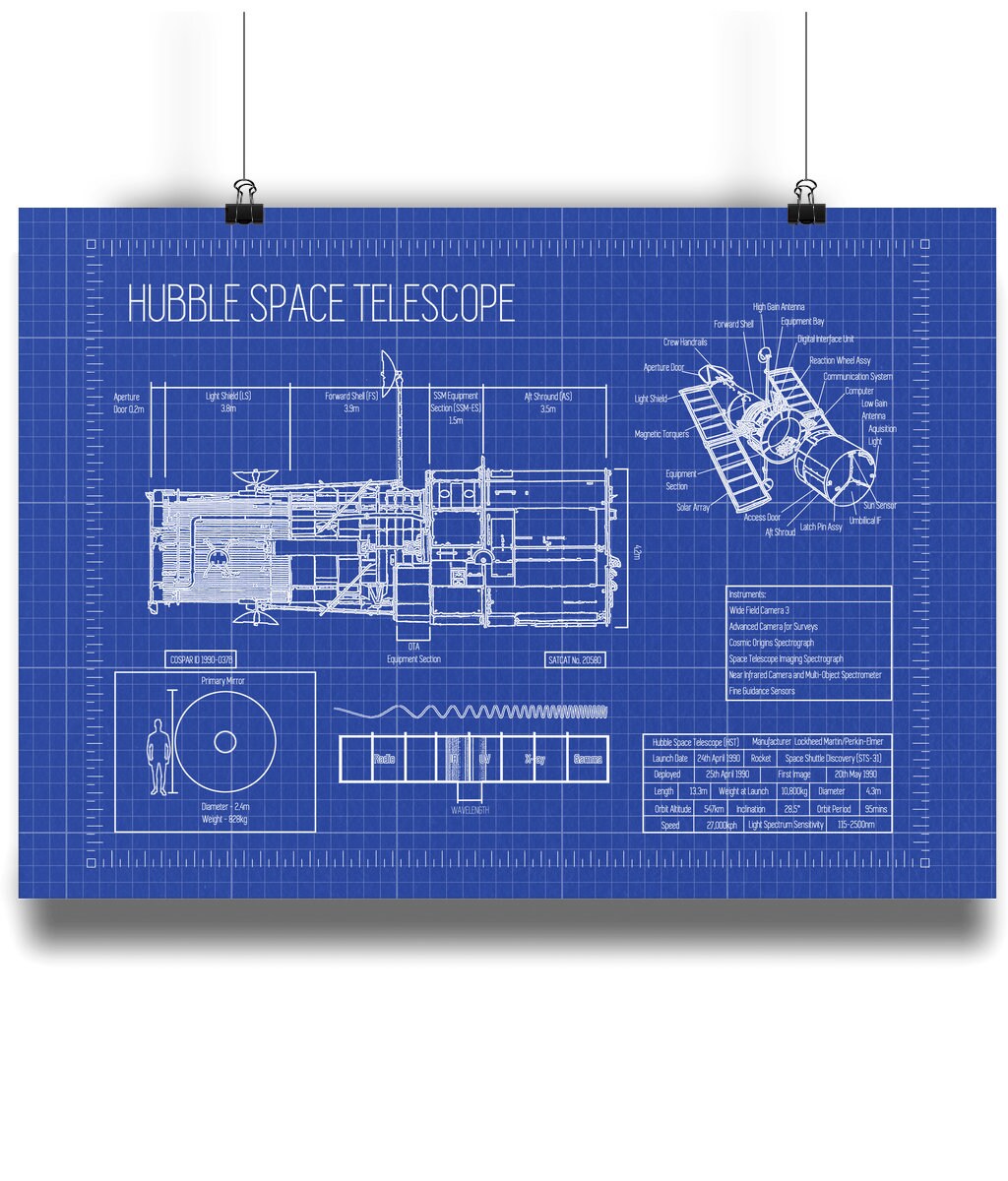 Hubble Telescope Design Draft