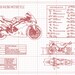 Motogp Blueprint Motorcycle Gift Wall Art A2 A3 A4 Unframed - Etsy