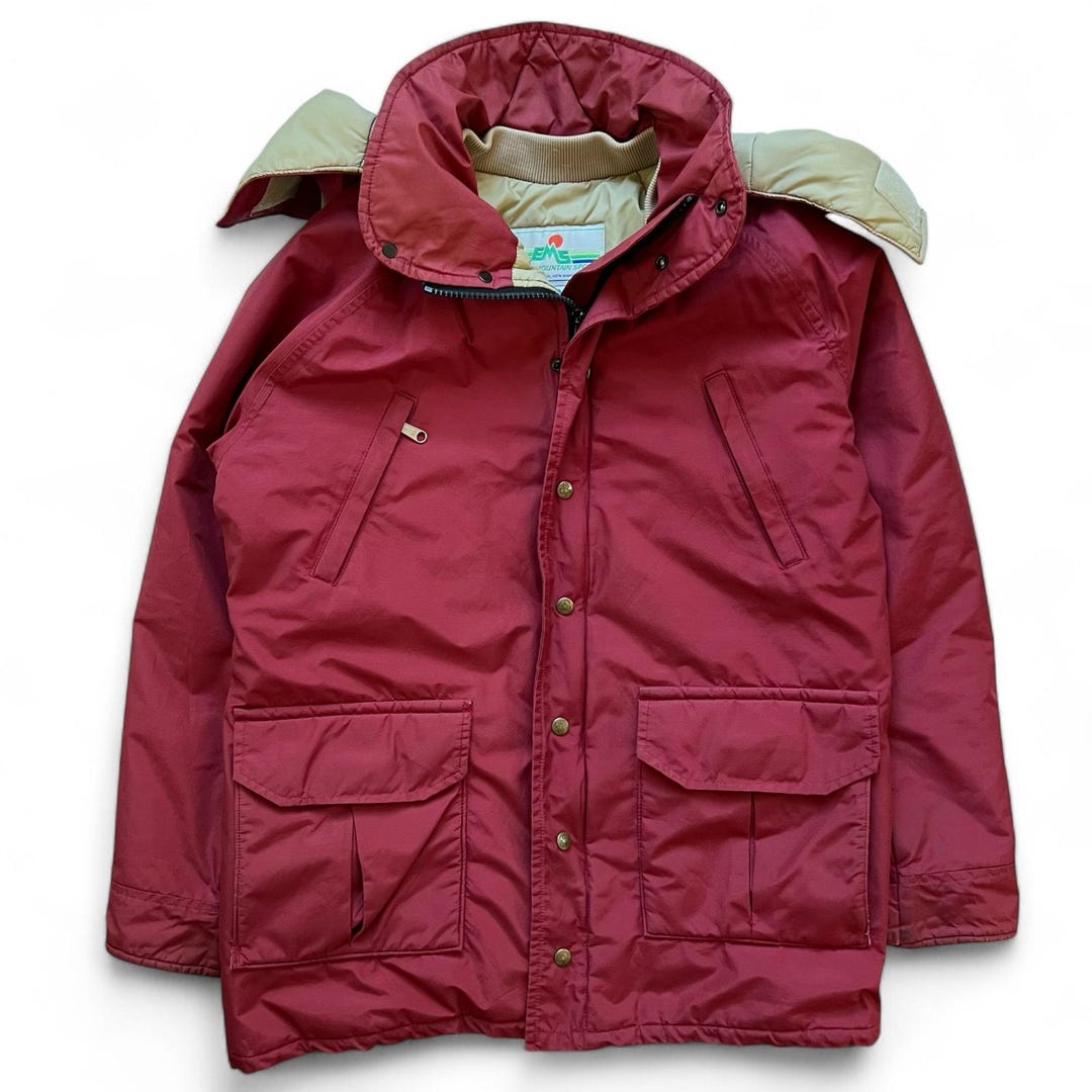 Vintage 70s EMS Eastern Mountain Sports Winter Parka Jacket Puffer Coat ...