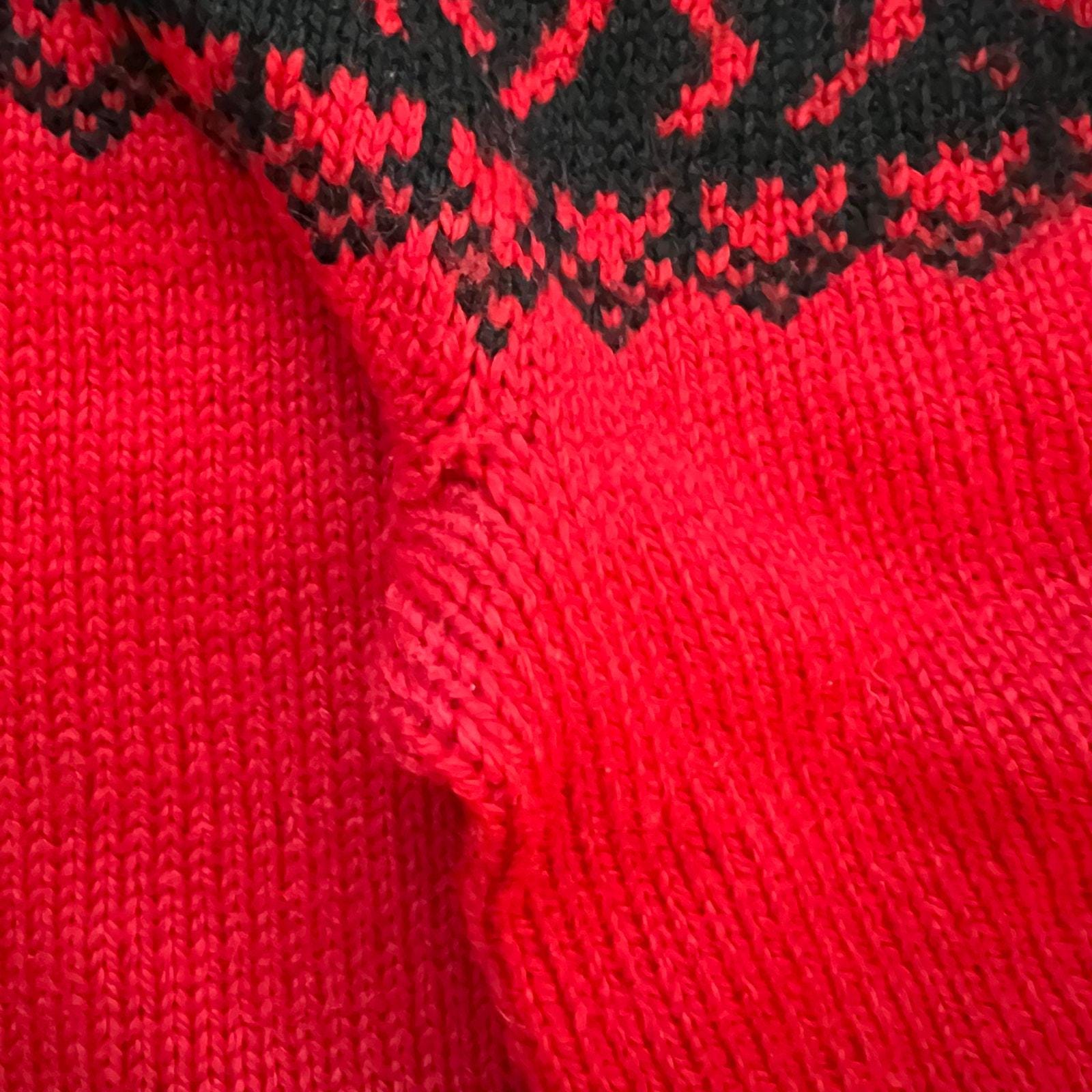 Vintage Dale of Norway Reindeer Fair Isle Christmas Holiday Crewneck ...