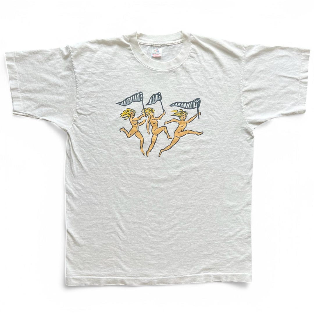 Vintage Obscure Three Muses Swatch Collectors Women Dancing Net T Shirt ...