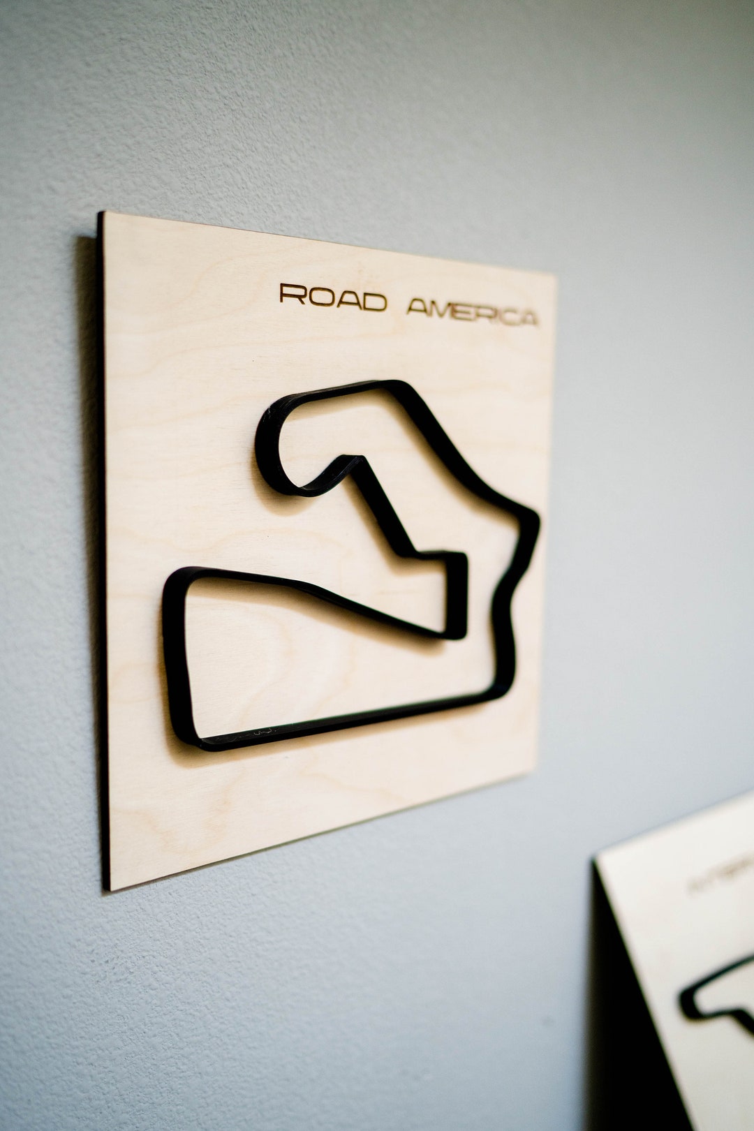 Road America Race Track Wall Decor or Art Car Gift for Him or Her Car ...