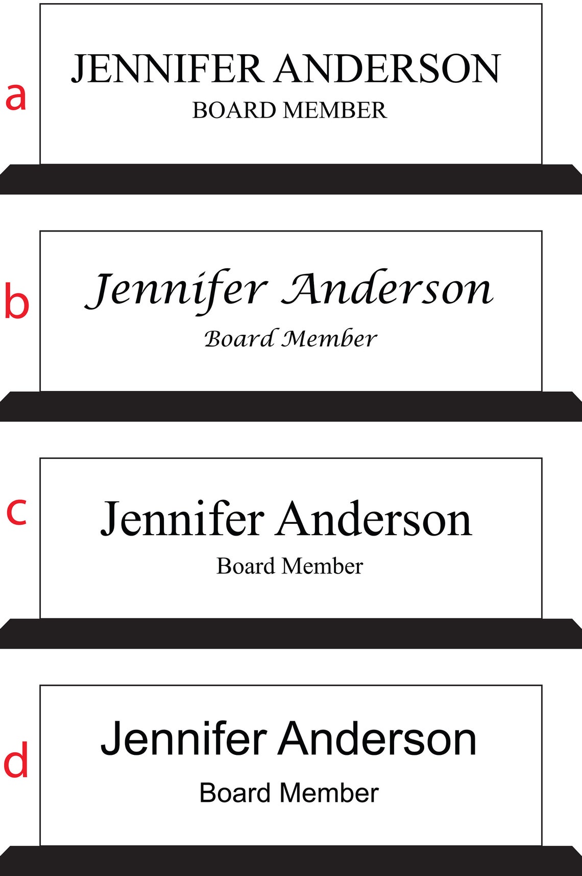 Crystal Executive Name Plate Custom Engraved and Personalized - Etsy