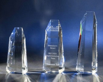 Crystal Big Bad Truck Recognition Award Custom Engraved and ...