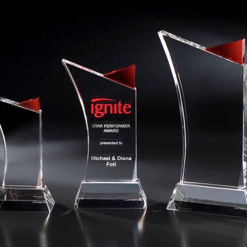 Crystal Phenomenon World Recognition Award Custom Engraved and - Etsy