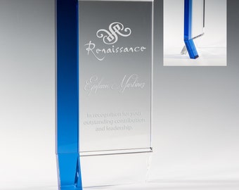 Crystal Savanna Recognition Award 4 1/2w X 8h by | Etsy