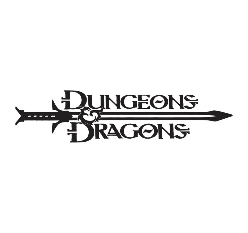 Dnd Logo, Dungeons & Dragons Vector, Dungeon Master Dice Design, Dnd ...