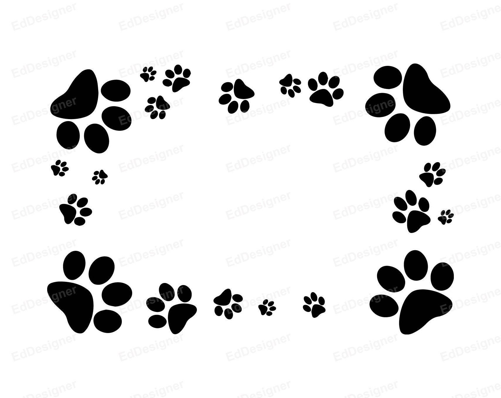 Traces Cats Silhouette Svg Cut Files Silhouette Dxf Png - Etsy