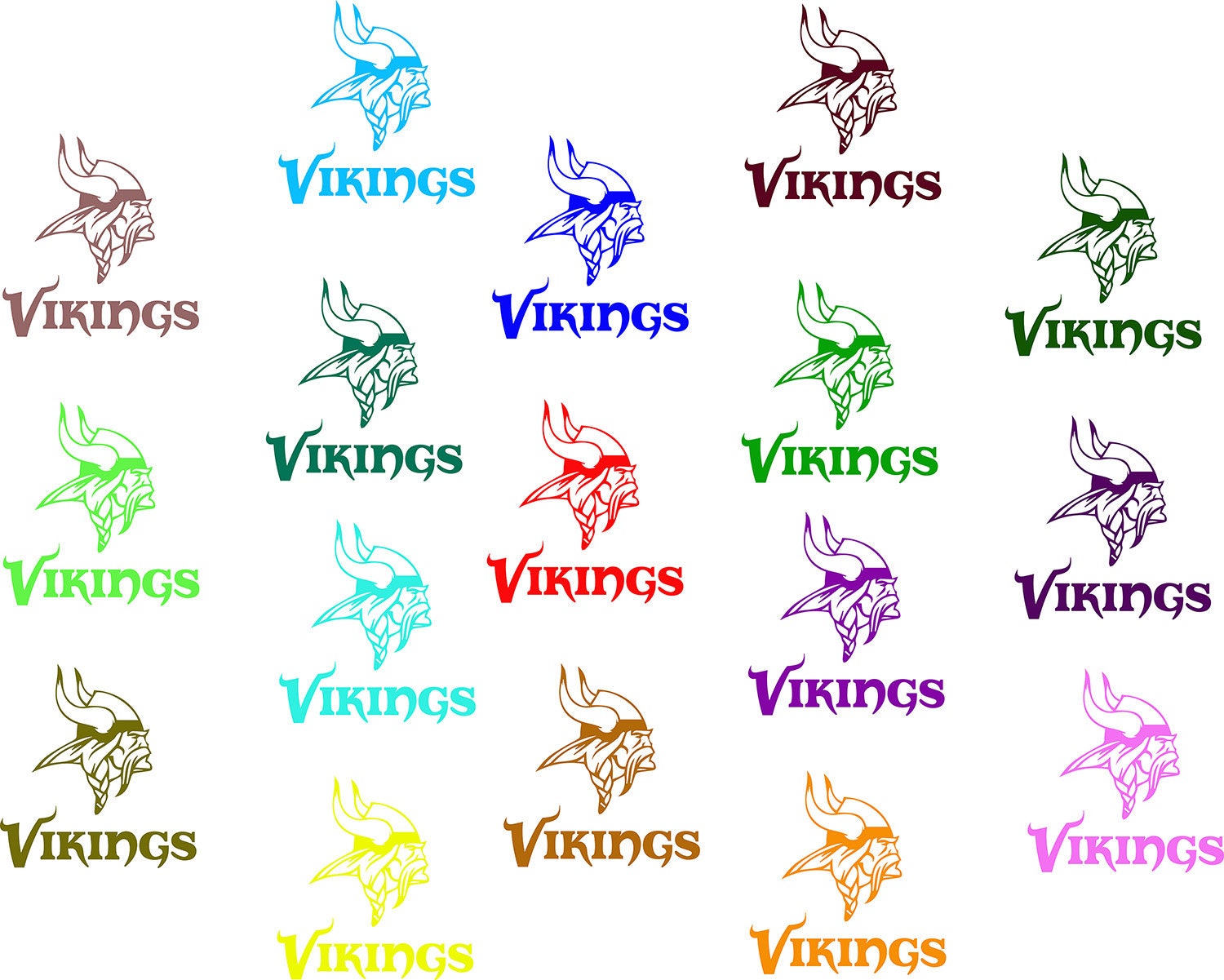 Colors Sport Football SVG, PNG, DXF, Eps, Jpg - Etsy