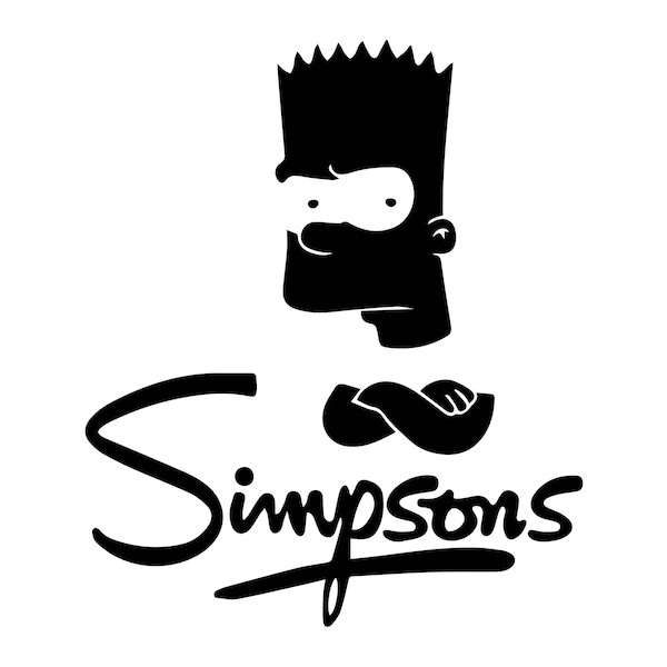 Bart Simpson Vector - Etsy