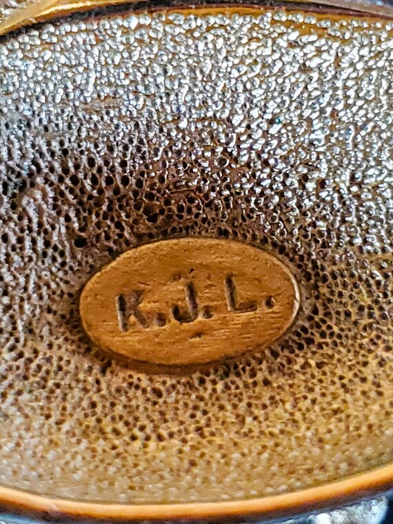 Early KJL Kenneth Jay Lane Gold Tone Swan Brooch Pin … - Gem