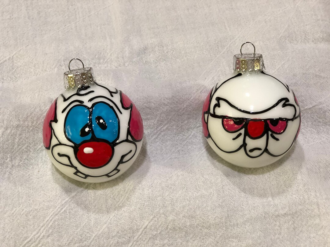 Pinky and the Brain Ornaments - Etsy