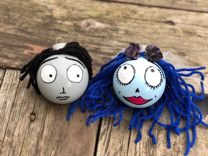 Corpse Bride Nightmare Before Christmas Ornaments Halloween - Etsy Ireland