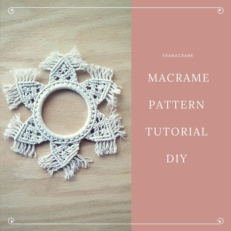 Easy Macrame Pattern DIY Macrame for Beginner Wall Hanging | Etsy
