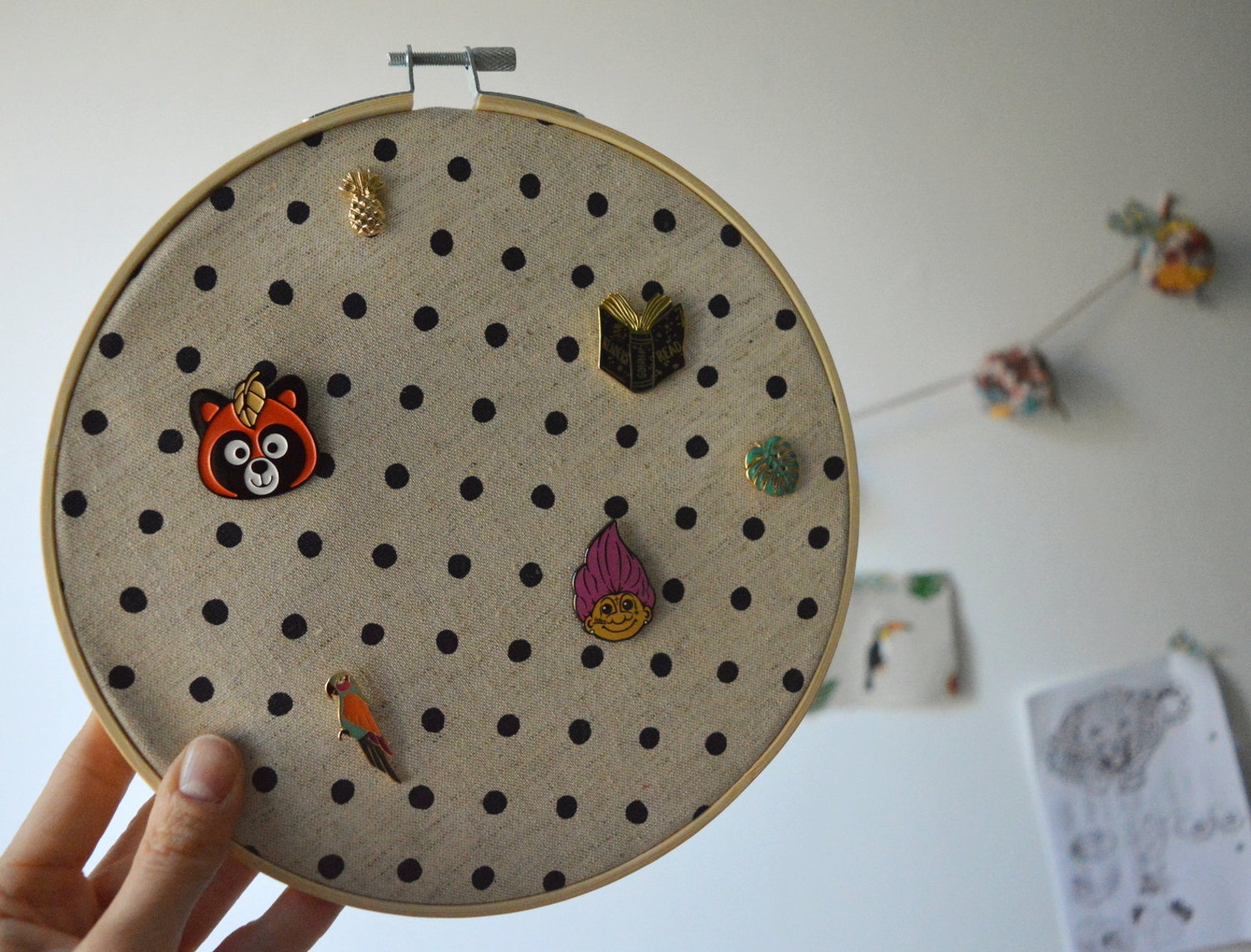 Pin Board Pin Display Badge Display Pin Holder Pin | Etsy UK