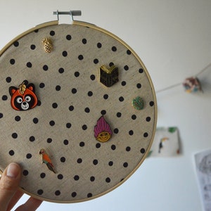 Pin Board, Pin Display, Badge Display, Pin Holder, Pin Collection ...