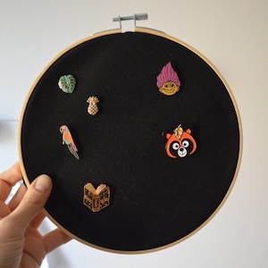 Pin Board, Pin Display, Badge Display, Pin Holder, Pin Collection ...