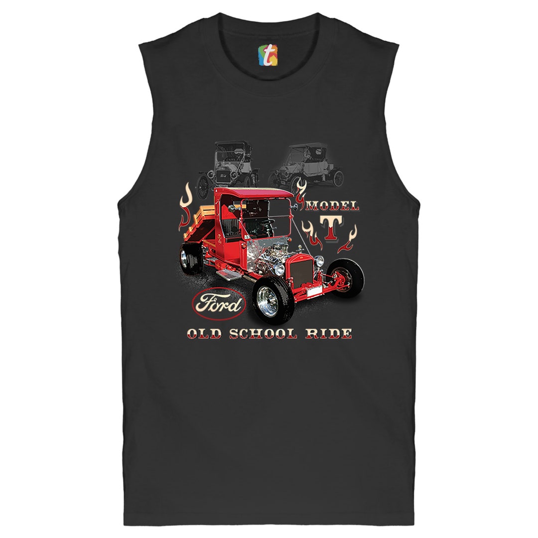 Ford Model T Old School Ride Muscle Shirt American Classic, Retro, Hot ...