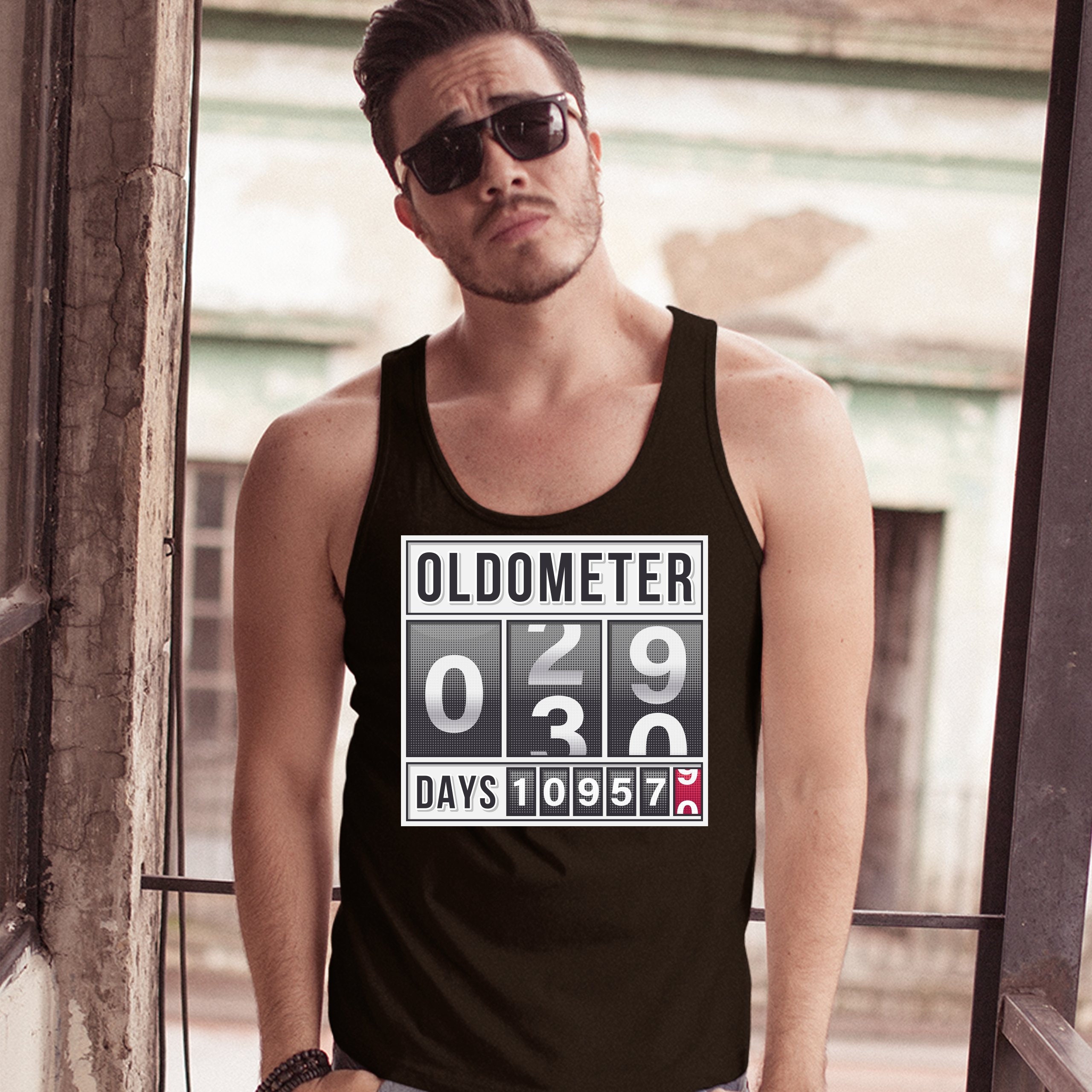 Oldometer 29-30 Tank Top Funny Odometer Anniversary Happy - Etsy France